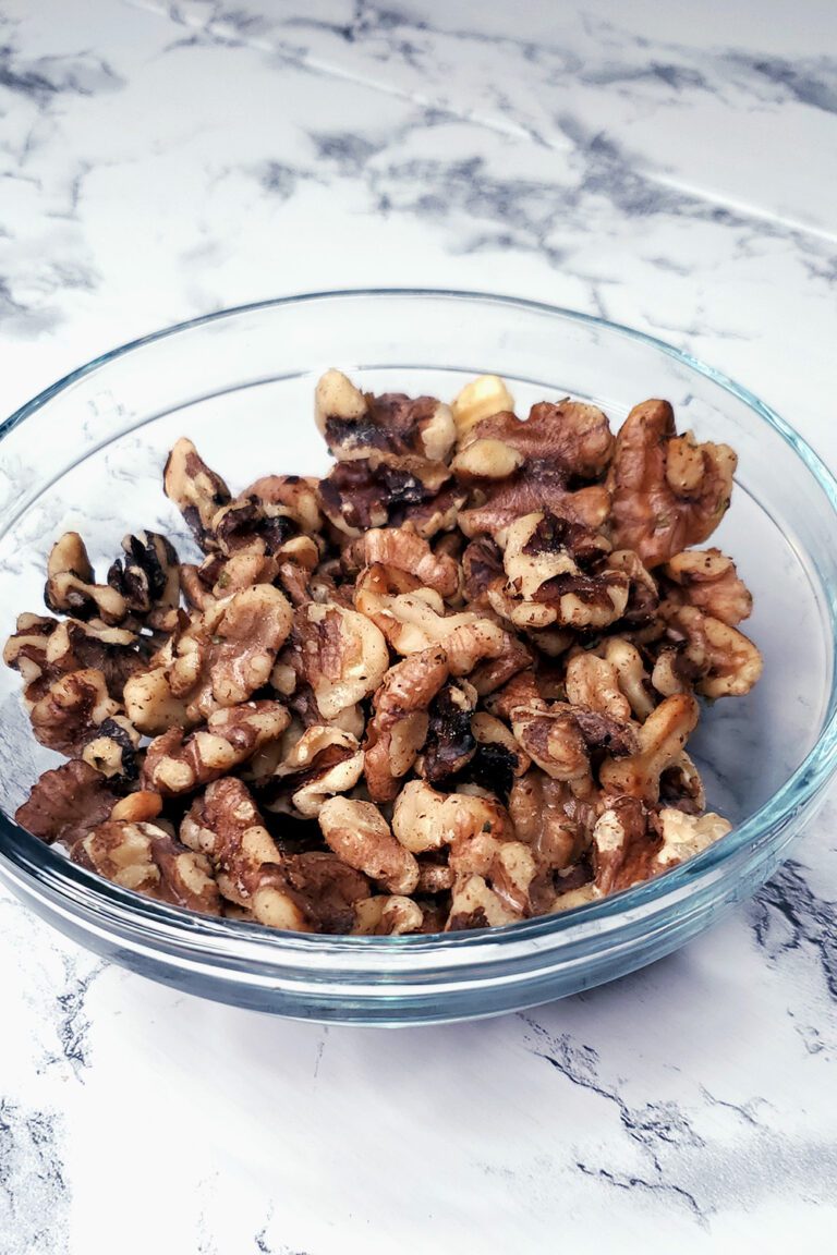 Herb Toasted Walnuts - Sundays at T's Side Dishes